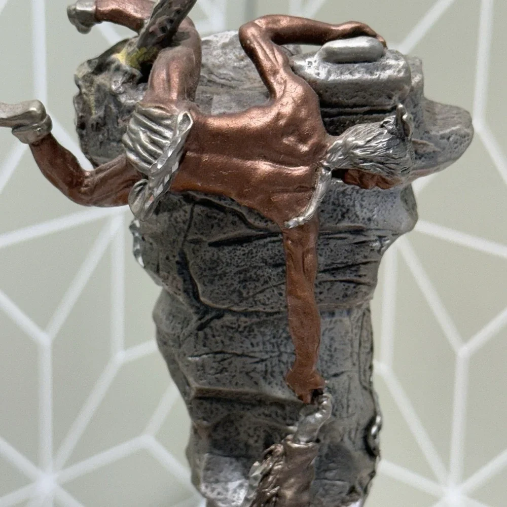 Art | Vtg Peter Sedlow Fine Pewter Blood Brothers Masterworks 251450 ...
